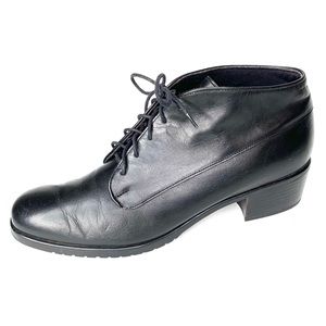 Munro Shoes | Ankle Boots Black Leather Women Size 95 Ss | Poshmark